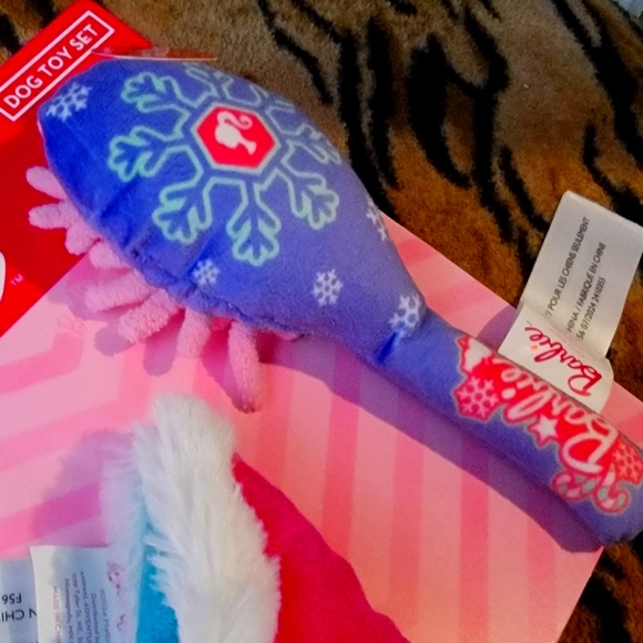 Barbie | Dog | Barbie Pink And Blue Dog Toy Set Xsmall Or Small Dogs ...